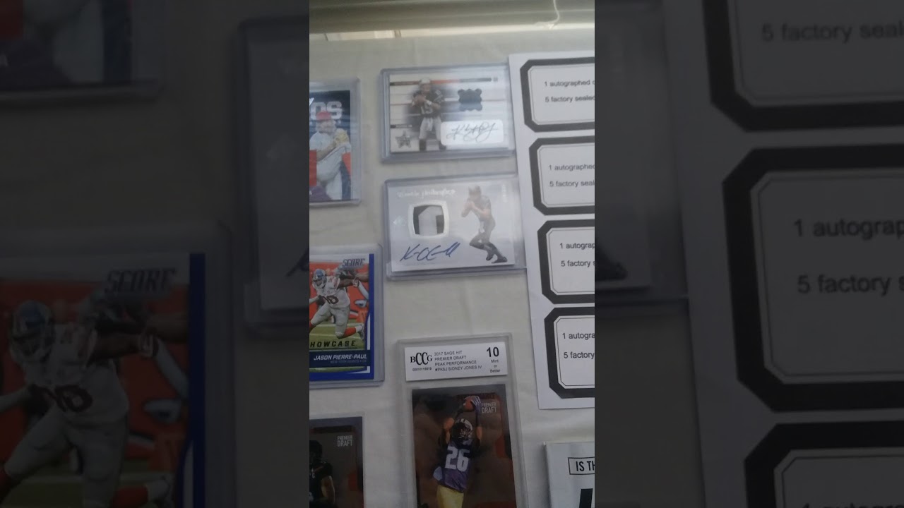 My football card collection - YouTube