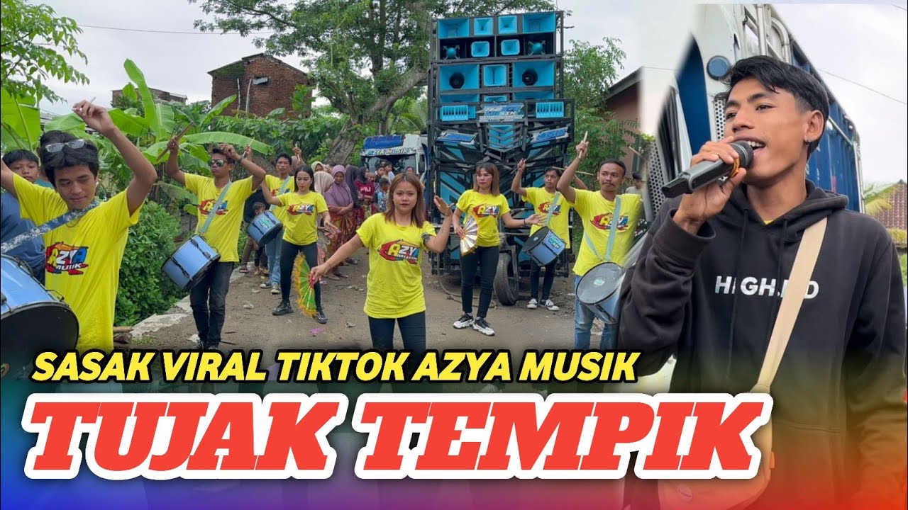 TUJAK TEMPIK AZYA MUSIK VIRAL TIKTOK TERBARU 2025 | MITRA AZYA - YouTube