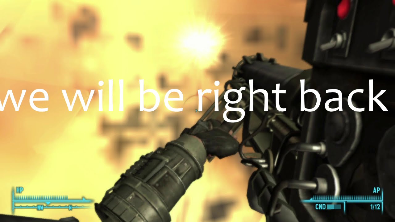 Fallout 3 Miss launcher the grenade launcher type - YouTube