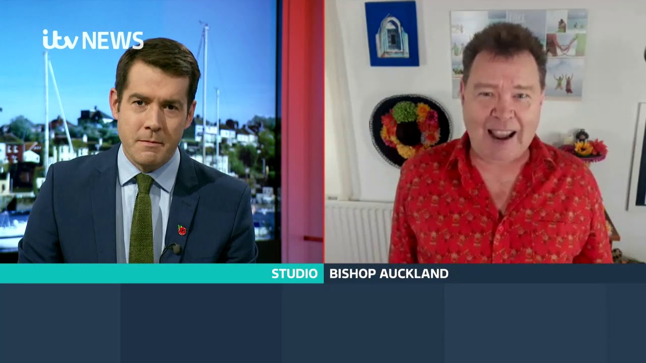 Andy Ford on ITV News talking about Panto this year in Plymouth - YouTube