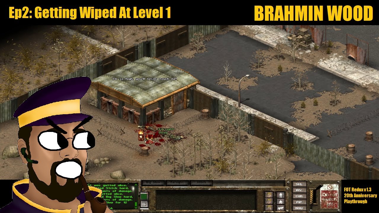 Getting Wiped At Level 1 | Brahmin Wood | Fallout Tactics 20th ...