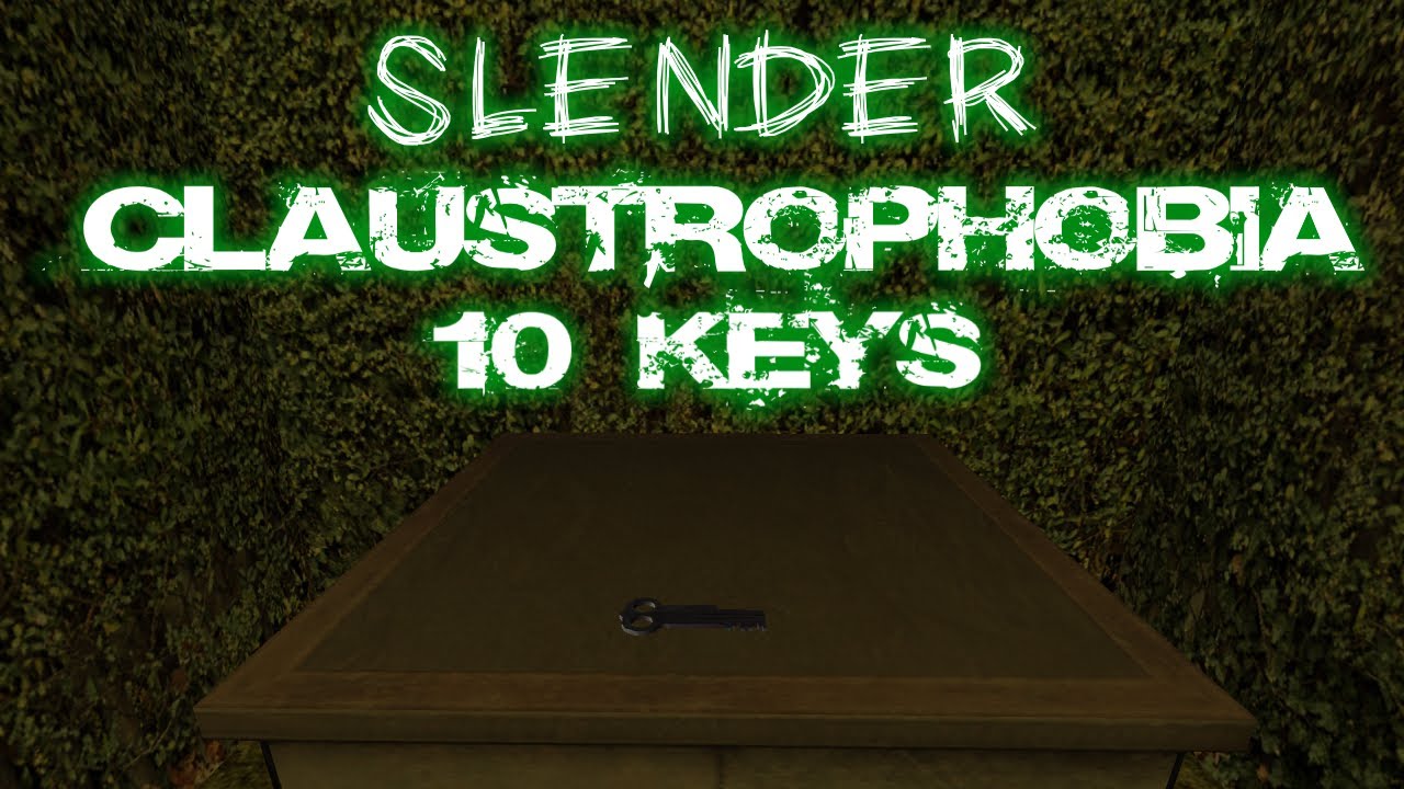 Slender Claustrophobia (Original Map) COMPLETED! [10/10 Keys] - YouTube
