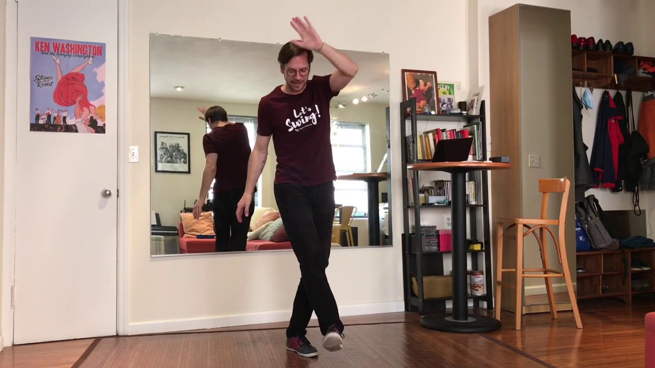 Shim Sham Shimmy 2/5 (Push and Crossover) - YouTube