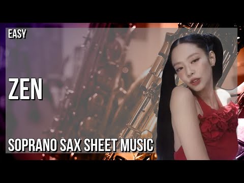 Soprano Sax Sheet Music: How to play Zen by Jennie - YouTube