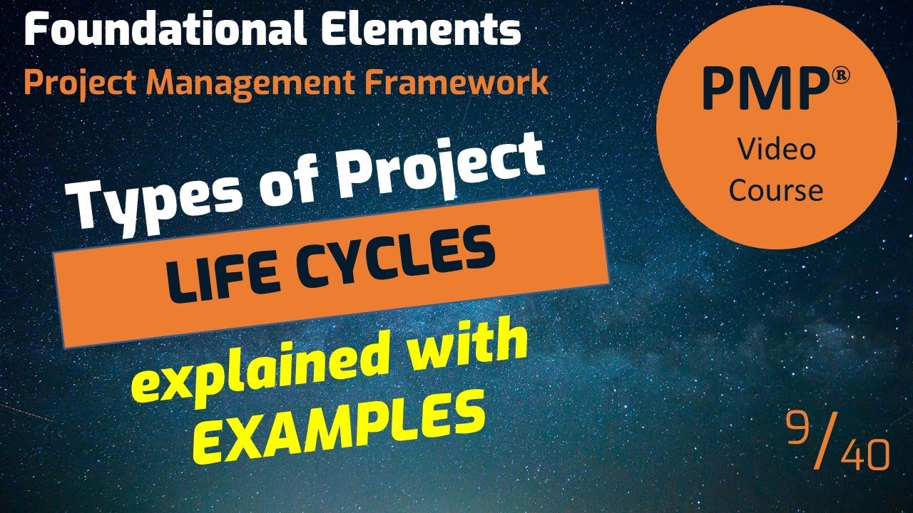 How to select a project life cycle for your project? Explained with the ...
