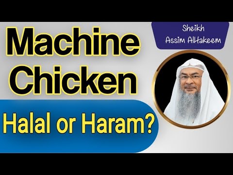 Halal or Haram: Machine Chicken? | Sheikh Assim AlHakeem - YouTube