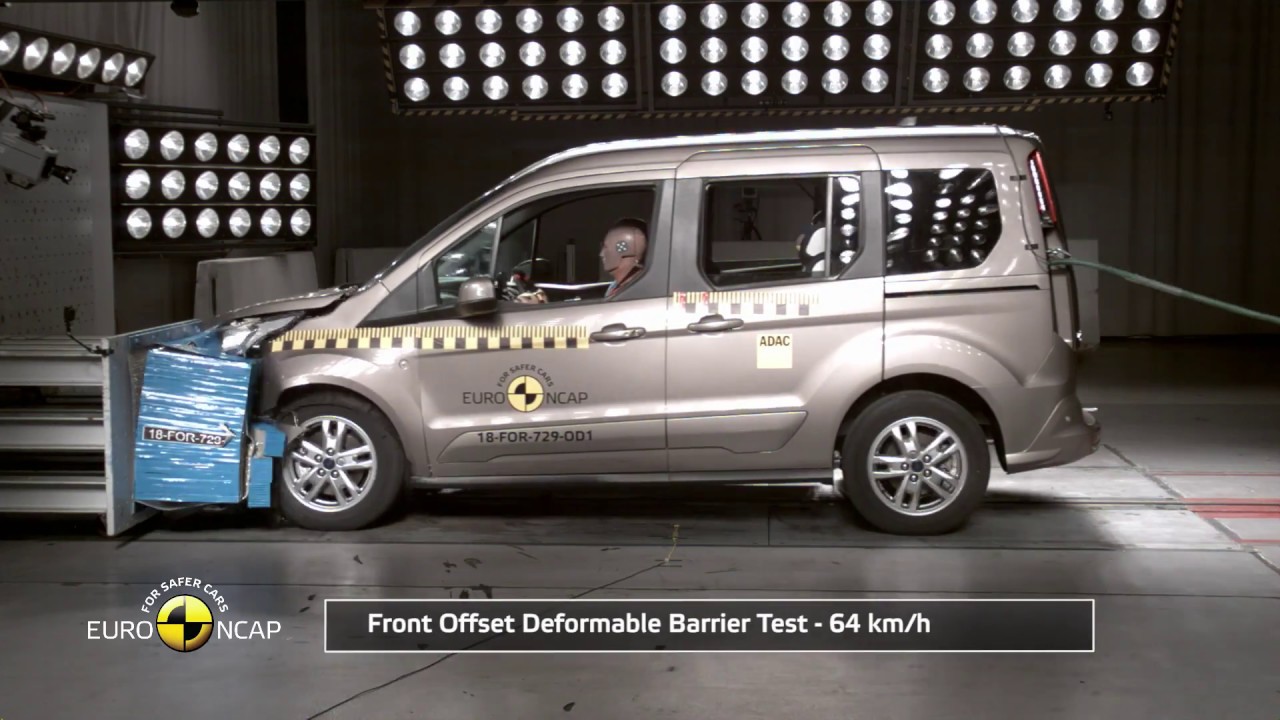 Ford Tourneo Connect, Crash Tests 2018 - Unravel Travel TV - YouTube
