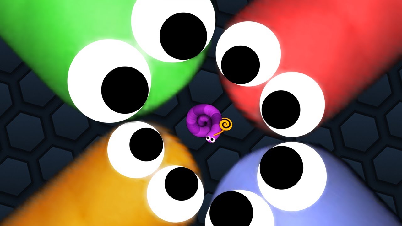 Slither.io Tiny Snake Trolls Giant Snakes Epic Slitherio Gameplay - YouTube