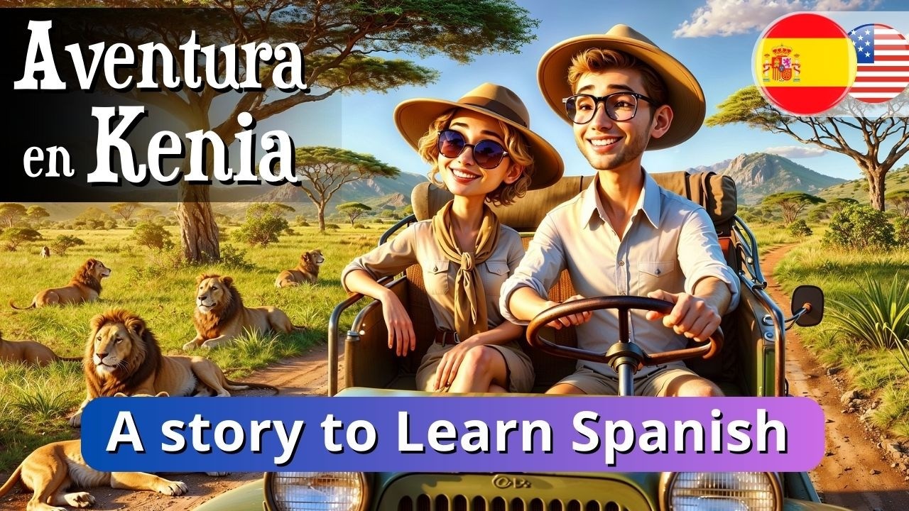 SHORT STORY IN SPANISH: A Love Story in Kenya (B1 LEVEL) - YouTube