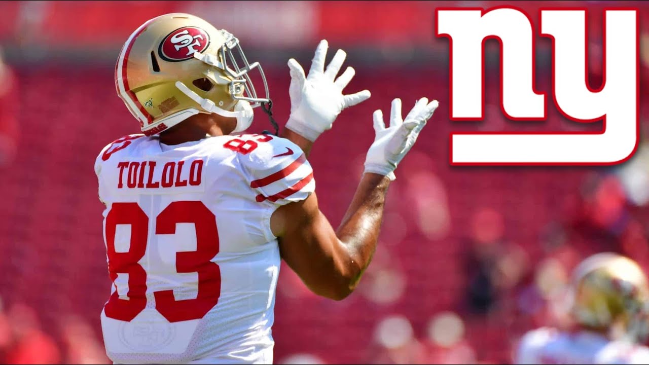 NY Giants: Levine Toilolo Career Highlights (2018-2019) - YouTube