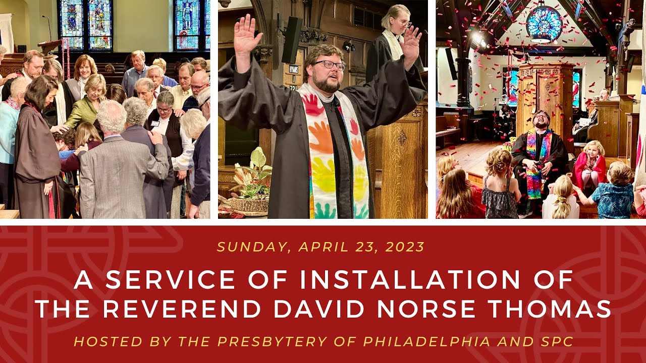 Installation of the Reverend David Norse Thomas - YouTube
