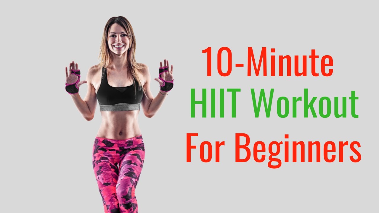 10-Minute HIIT Workout for Beginners - YouTube