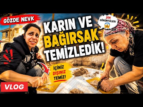 KARIN VE BAĞIRSAK TEMİZLEDİK