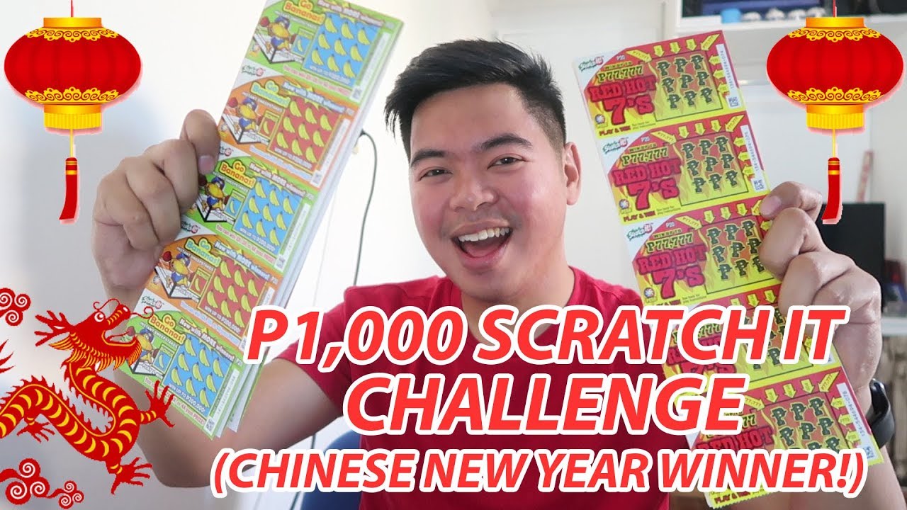 P1,000 Scratch It Challenge (Chinese New Year Winner!) - YouTube