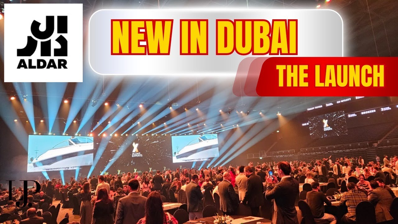 Aldar in Dubai- NEW top developer! The LAUNCH - YouTube