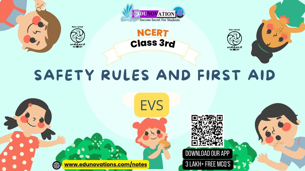 Safety Rules and First Aid | NCERT Class 3 EVS | CBSE - YouTube