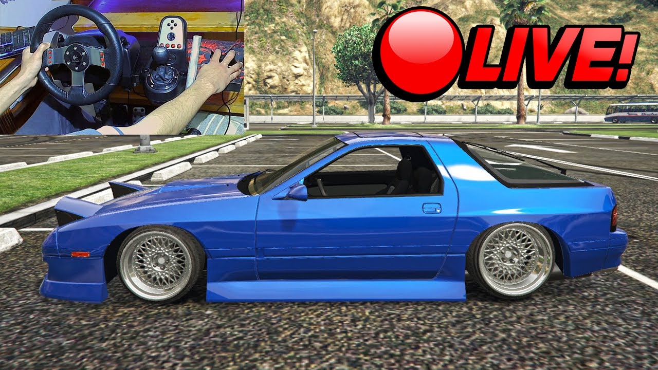 🔴LIVE FiveM With Steering Wheel Logitech G27 + Wheel Cam | Fantasy ...