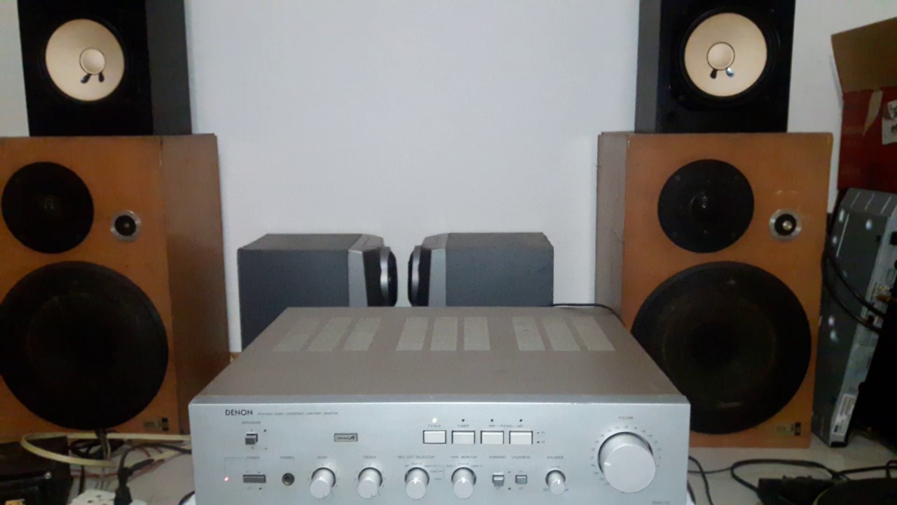 ทดสอบแอมป์เสียงดุ DENON JAPAN - YouTube