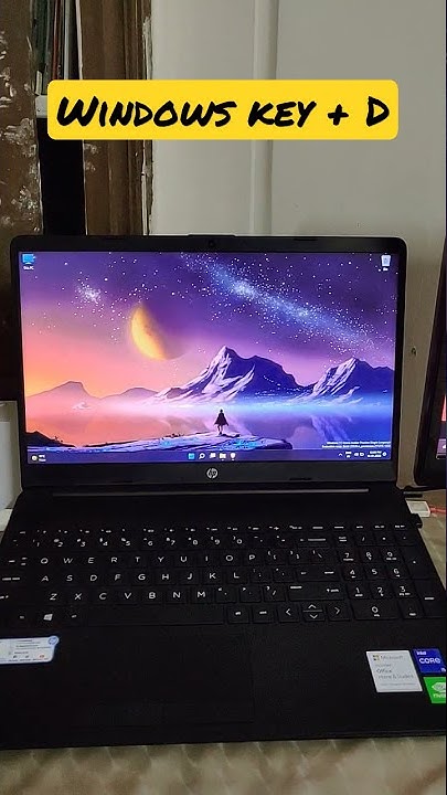 What is function of Windows key + D ? | Minimize / Maximise | Shortcut ...