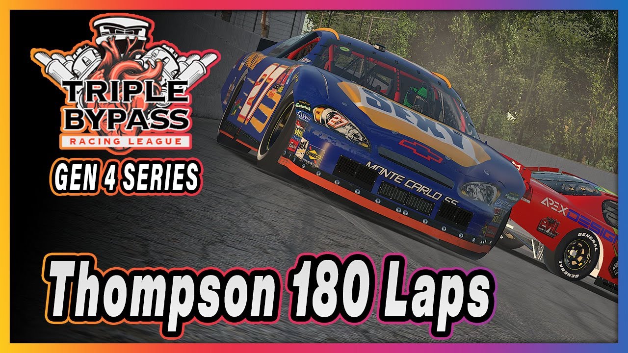 iRacing - Gen 4 - Thompson 180 Laps - YouTube