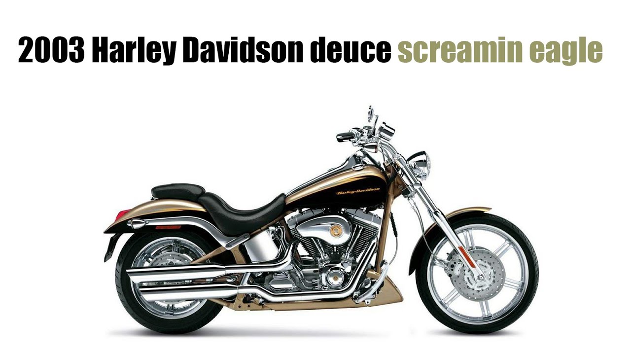 2003 harley davidson deuce screamin eagle - YouTube