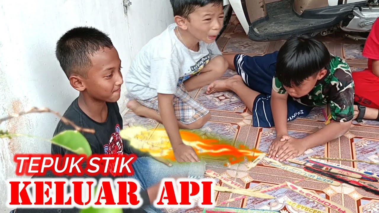 mario main tepuk stik sampai keluar api - YouTube