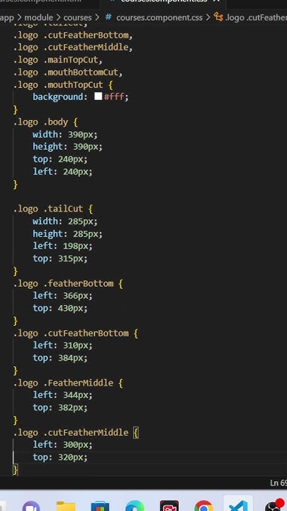 Create Twitter Logo with animation in 1minute using HTML & CSS #shorts | Code With Bipin - YouTube
