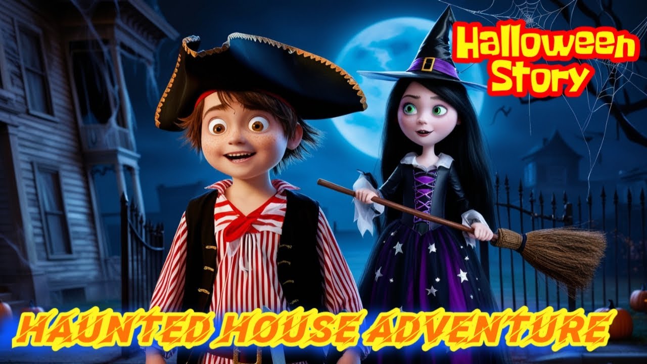 Haunted House Adventure| The Mysterious Halloween Night | Halloween ...