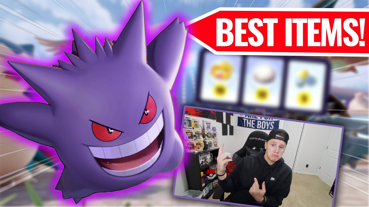 BEST HOLD ITEMS TO MAKE GENGAR👻 OVERPOWERED IN POKEMON UNITE! - YouTube