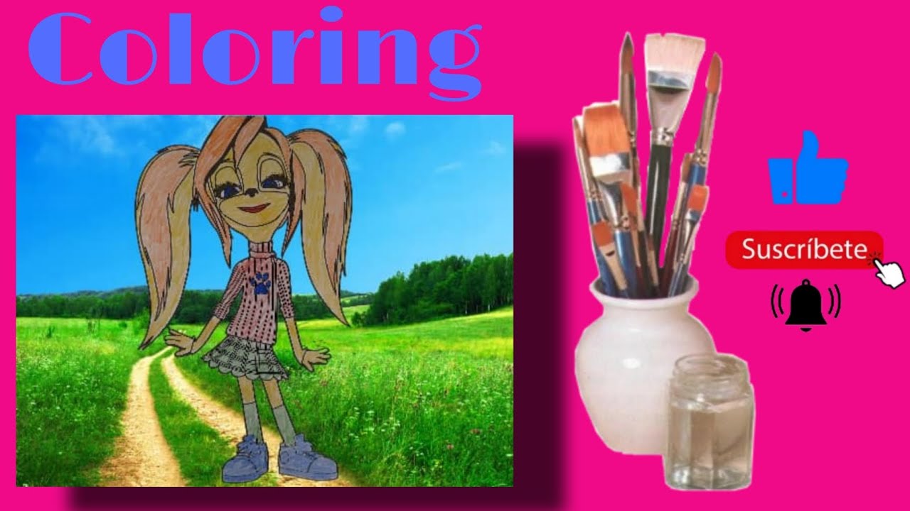Coloring page Barboskins.Fashionista Rose.#Coloring book,#Barboskiny,# ...