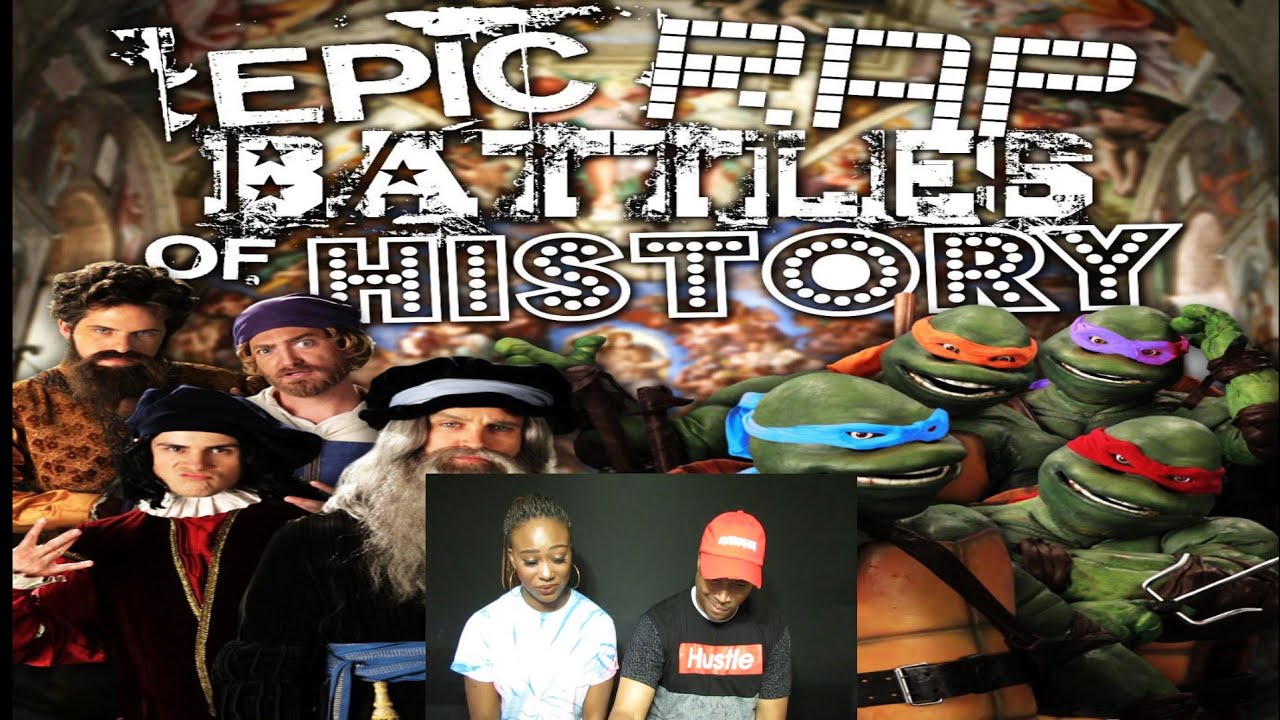 EPIC RAP BATTLE - Artists vs TMNT. *HE REACTS* - YouTube