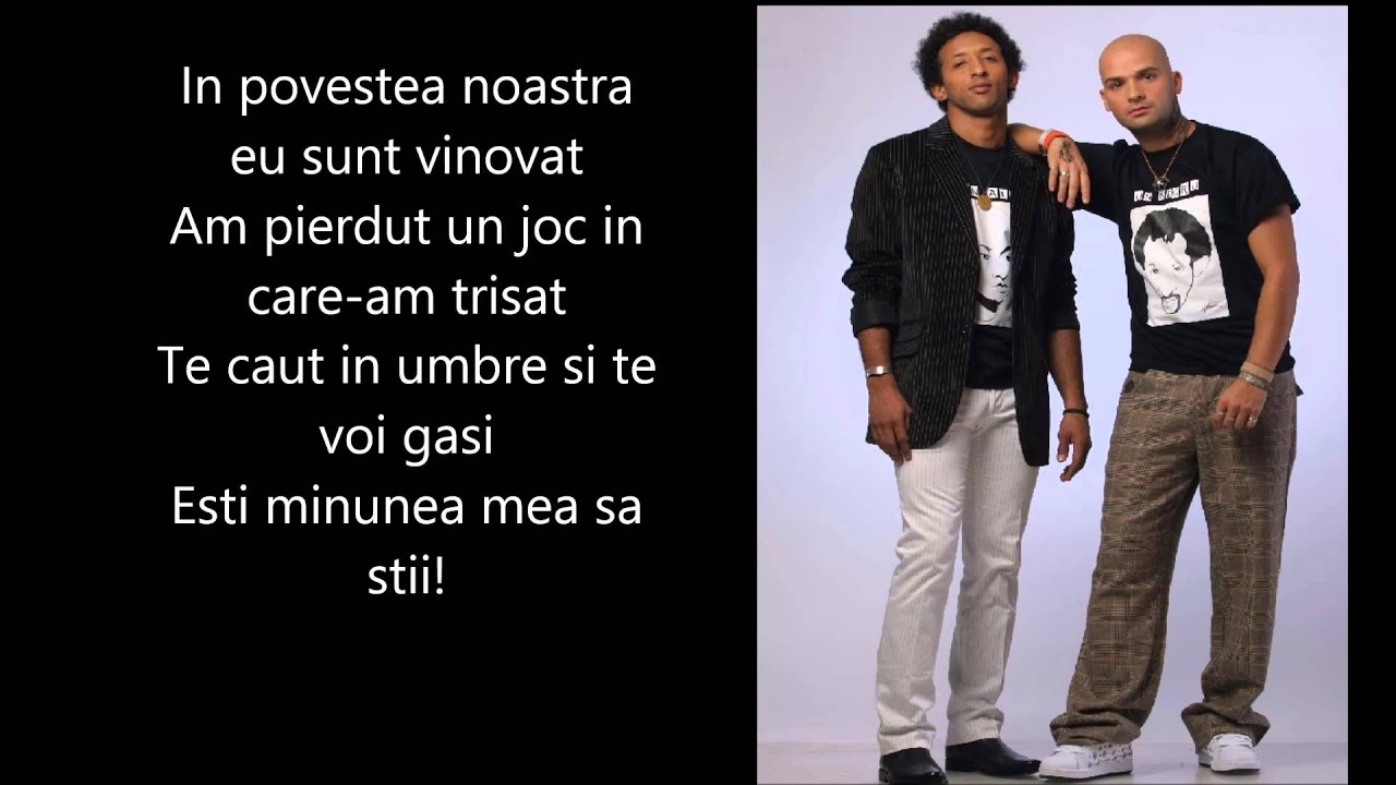 Alb Negru - Povestea Noastra Versuri (Lyrics) - YouTube