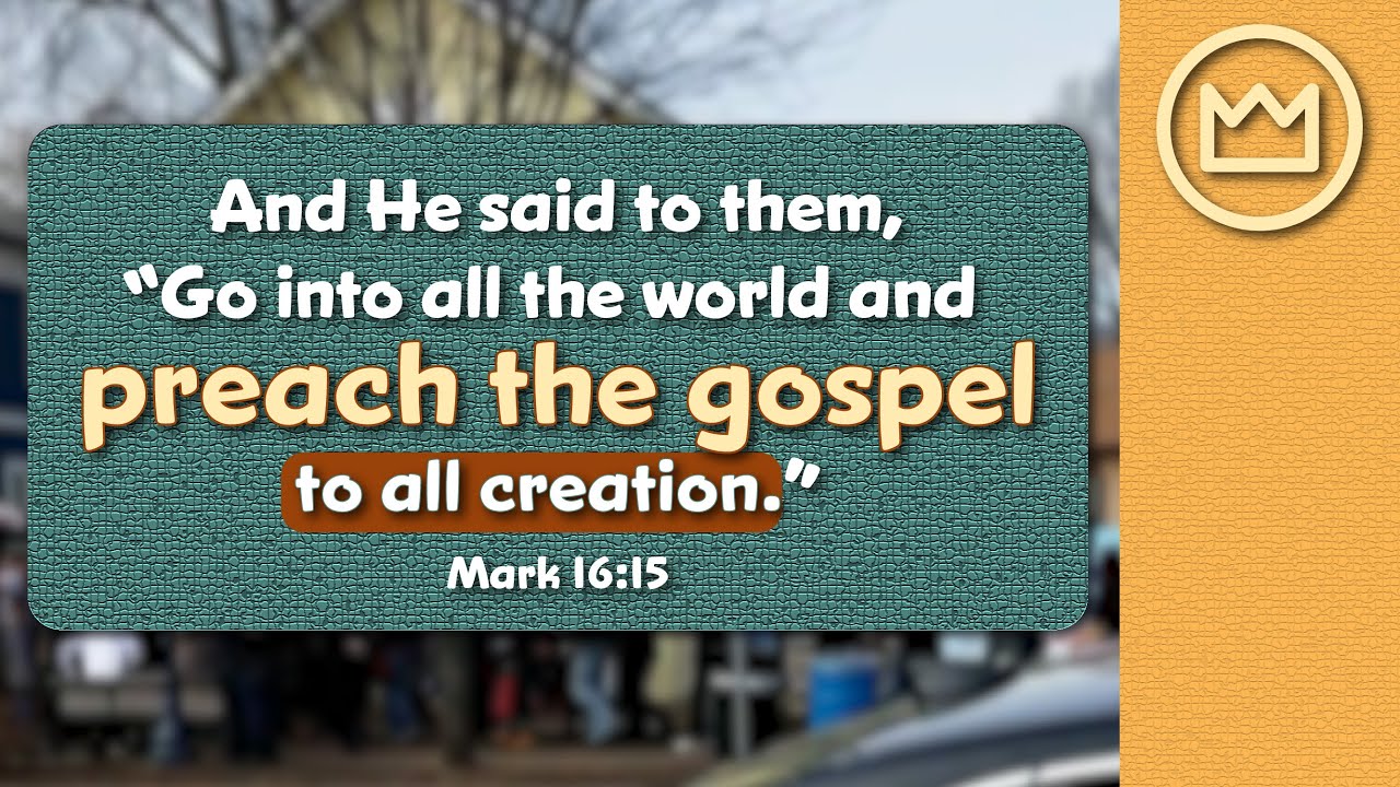 Proclaiming Christ in Public (Open-air gospel preaching) - YouTube