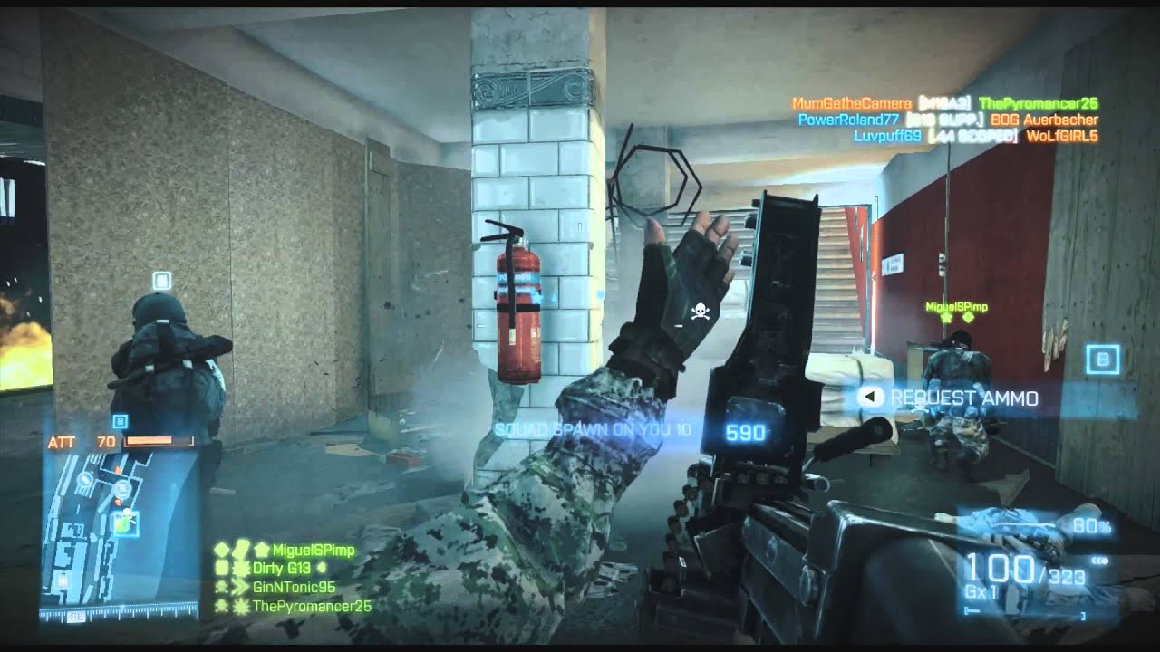 BattleField 3 Rush Operation Metro - YouTube