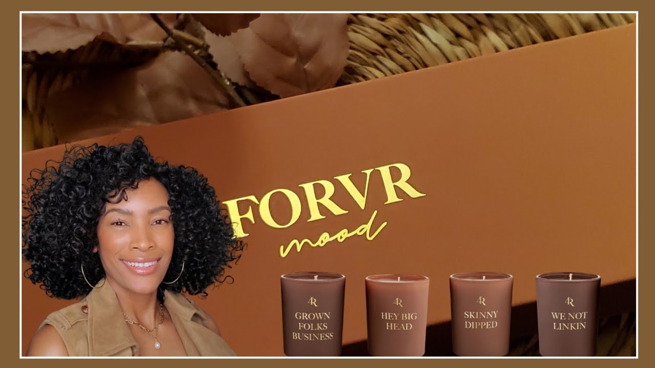 FORVR MOOD| Send Moods Collection | Jackie Aina Luxury Candle Review ...