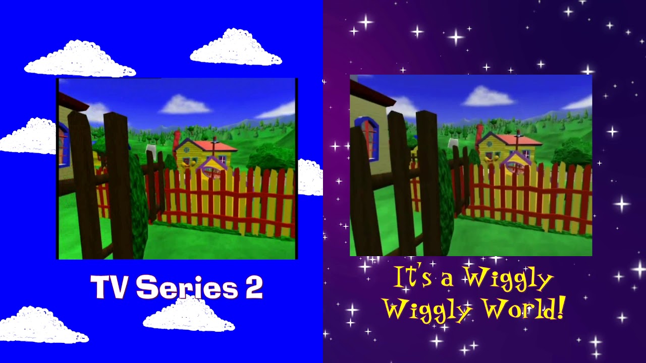 The Wiggles - In the Wiggles World Saturation and Opening Comparison ...