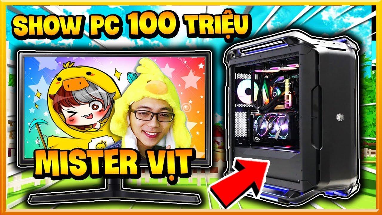 MR VỊT SHOW MÁY TÍNH MỚI GIÁ 100 TRIỆU | 1 NGÀY TRANG TRÍ GAMING HOUSE ...