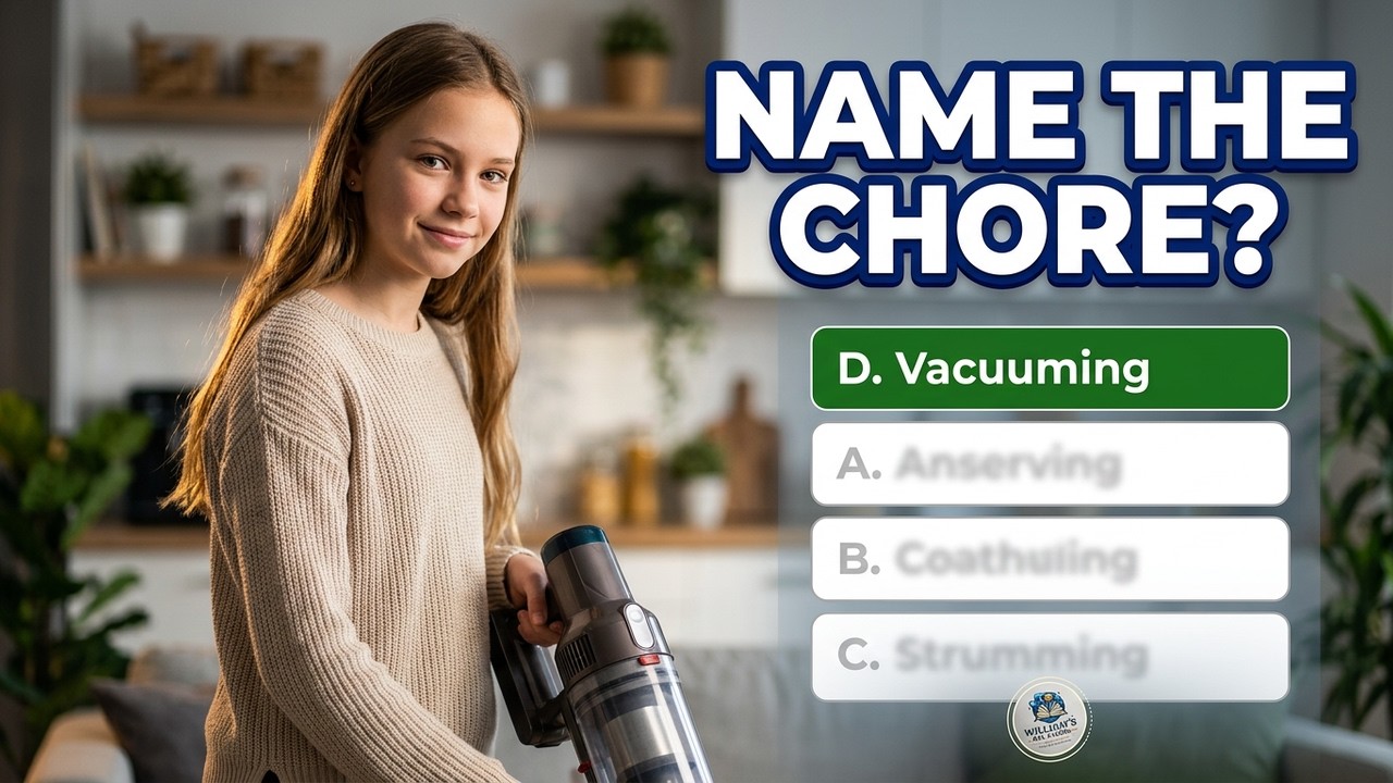 House Chores & Activities Quiz! 🧹🛏️ Test Your Vocabulary! - YouTube