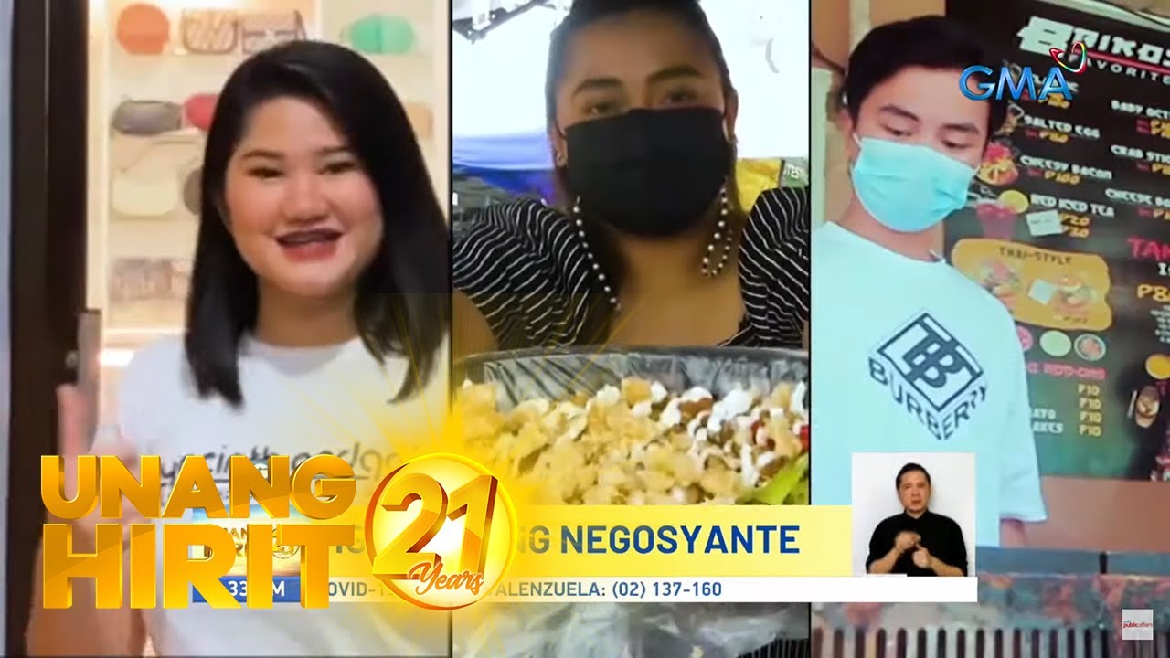 Unang Hirit Mga Batang Negosyante Na Nagsimula Sa Tabi Ng Kalsada