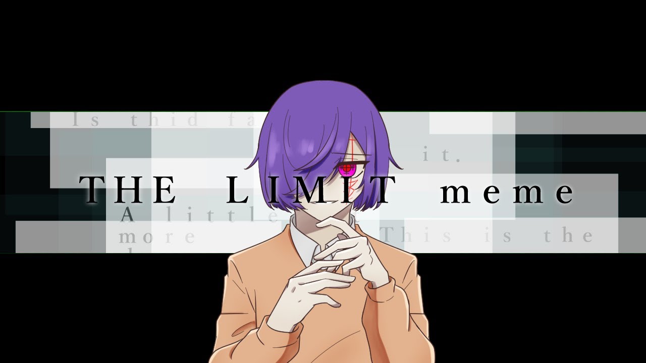 THE LIMIT meme // original meme - YouTube