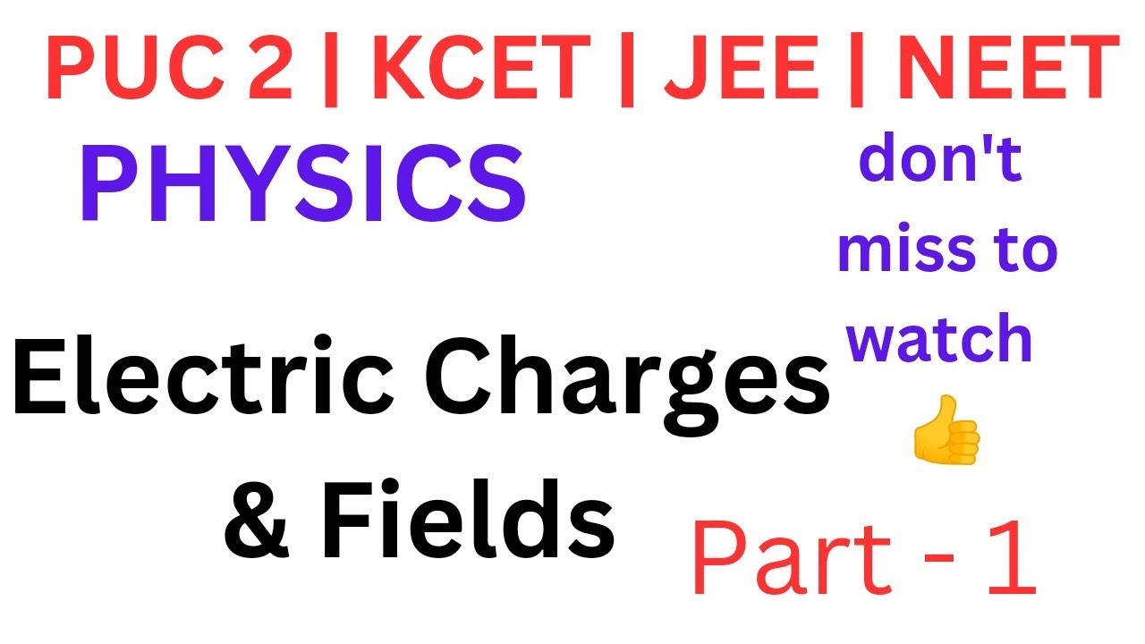 Important KCET NEET JEE Questions On Electric Charges Fields Part important-kcet-neet-jee-questions-on-electric-charges-fields-part