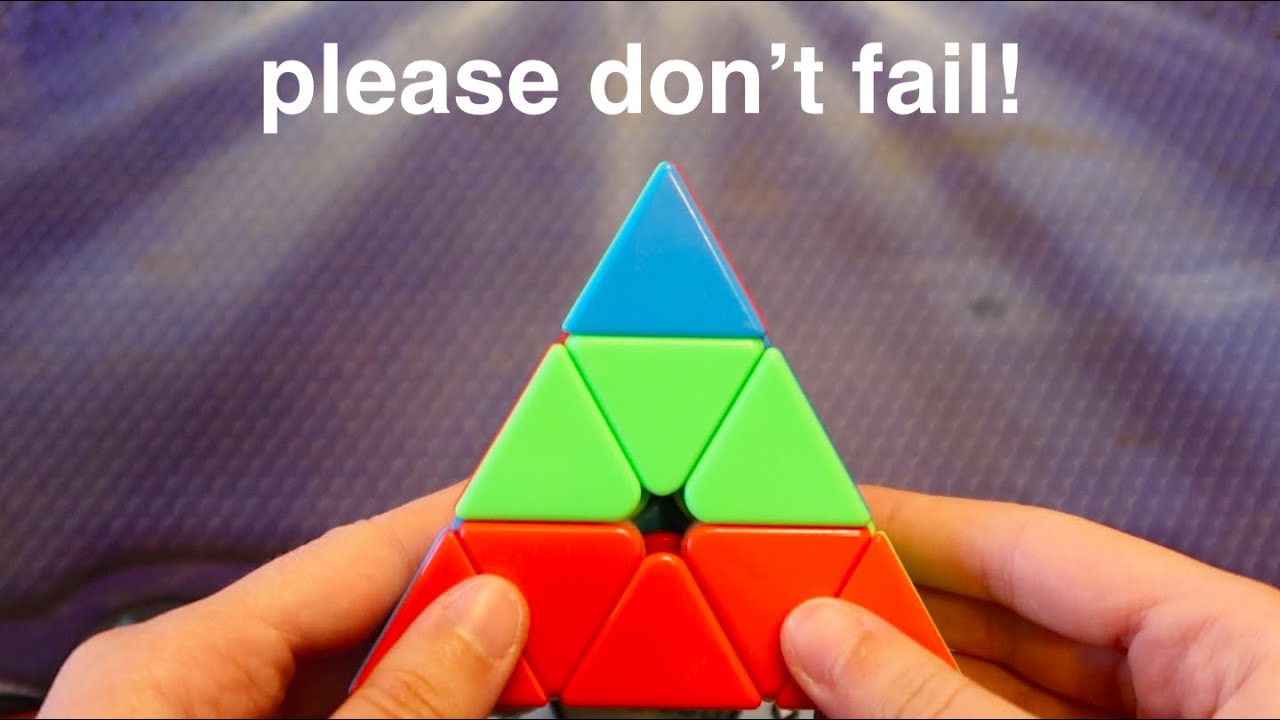 POV: I Get A Super Easy Pyraminx Scramble - YouTube