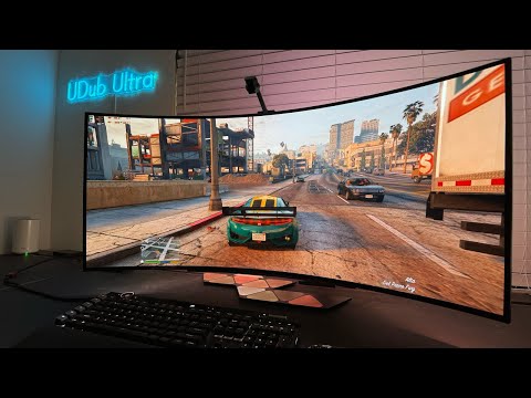 GTA 5 Enhanced Looks INCREDIBLE on a LG 45\