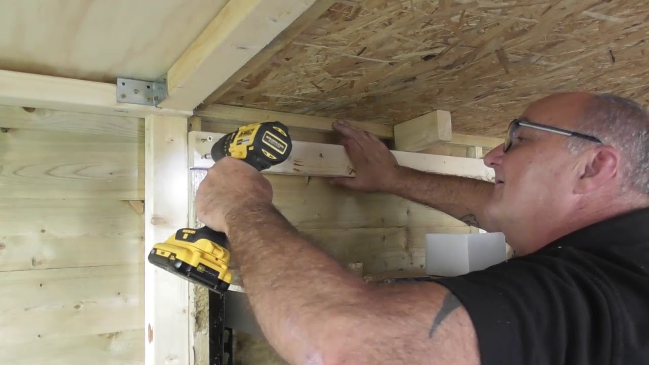 Shed extension part 2 - YouTube