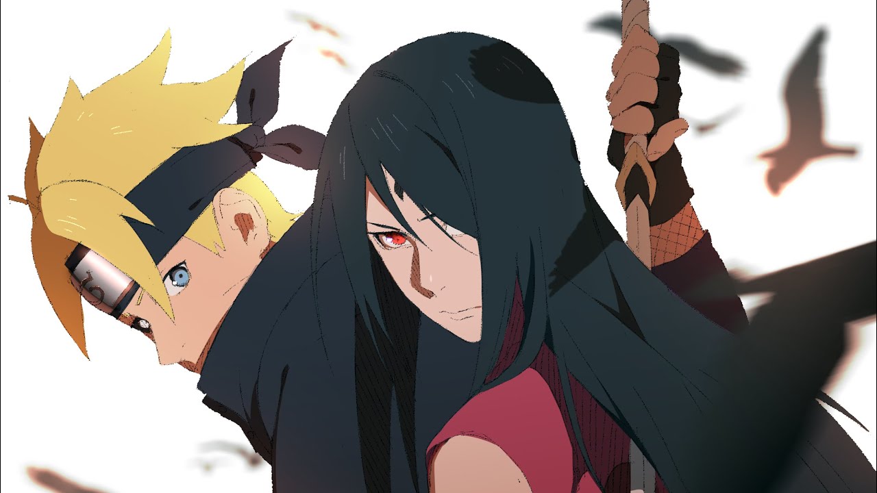 (revamped) BORUTO ASKS OUT SARADA IN UCHIHA CHAT - YouTube