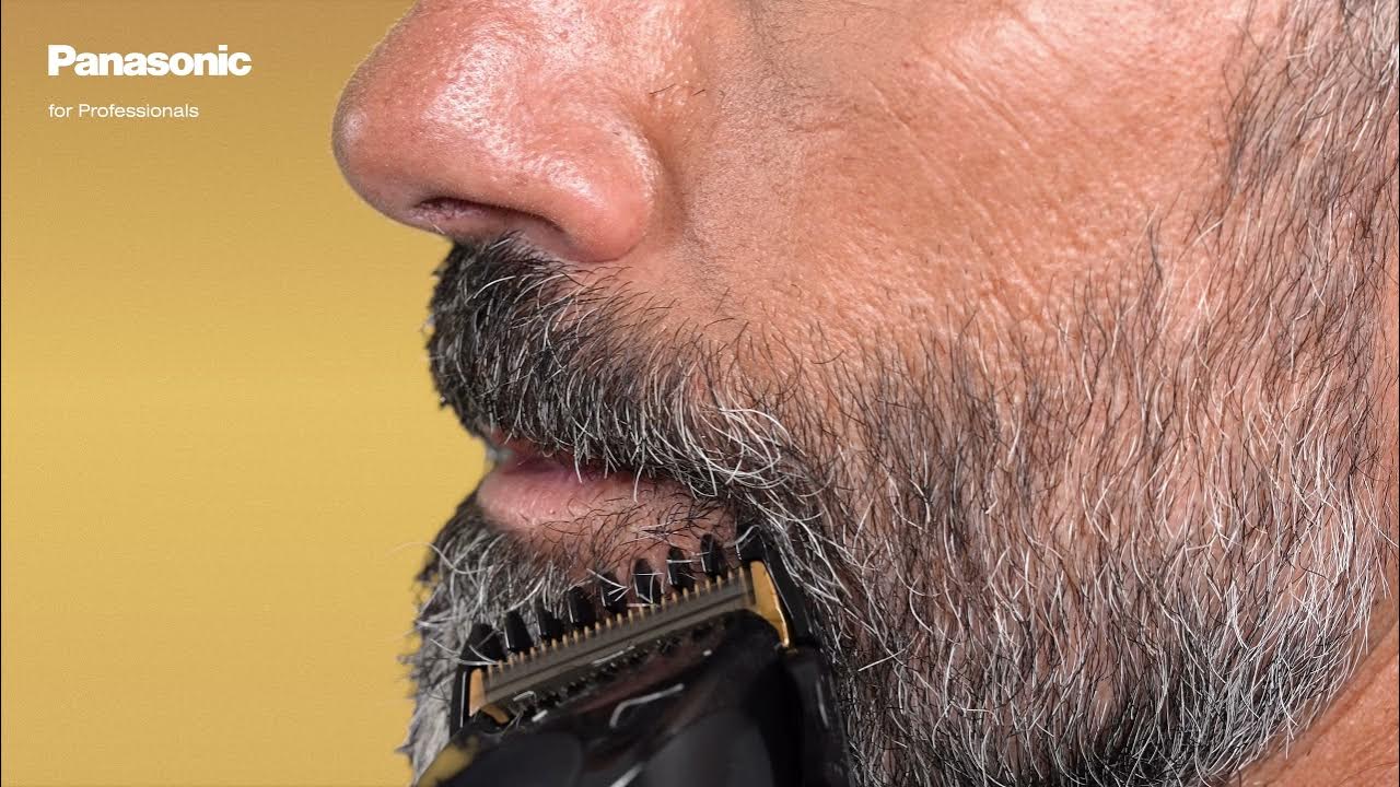 Como crear un estilo de barba duck tail con la Panasonic Pro Grooming GP74 Ducktail UHD ES - YouTube