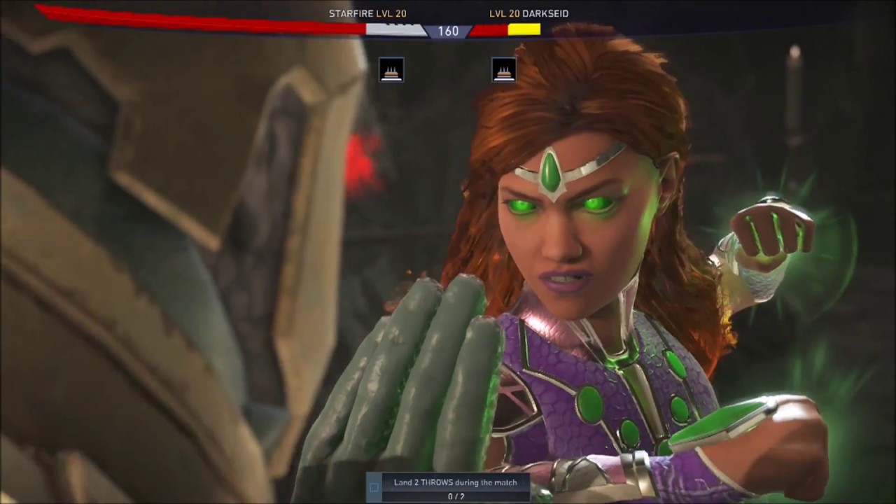 Injustice 2 Starfire Epic Beloved Princess Universal Sleeves - YouTube