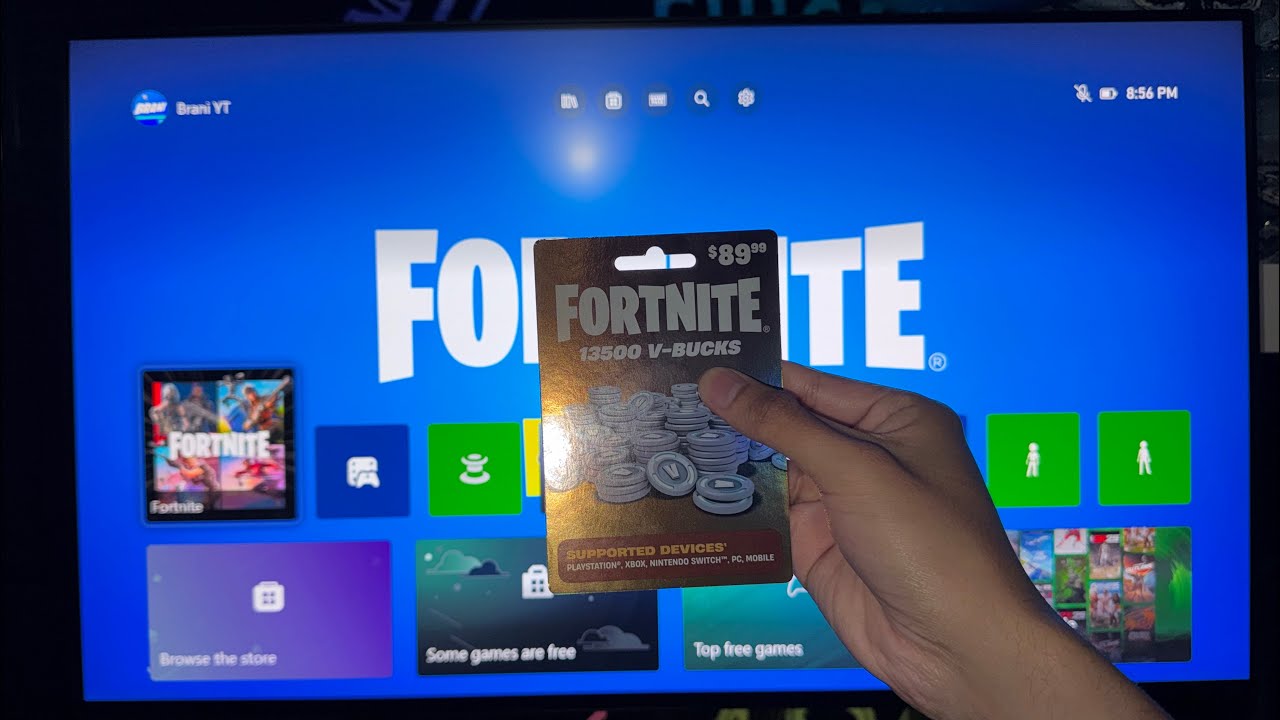 HOW TO REDEEM FORTNITE V-BUCKS CODE ON XBOX IN 2025! - YouTube