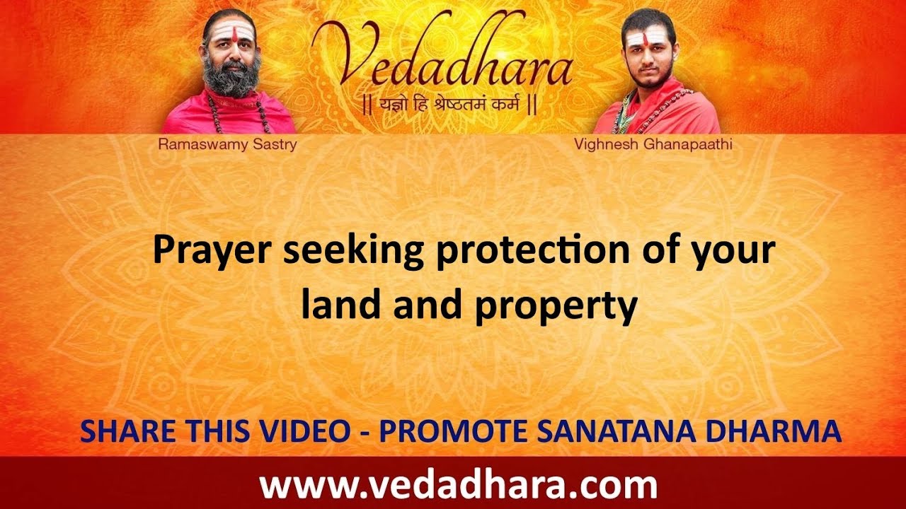 Prayer seeking protection of your land and property - YouTube