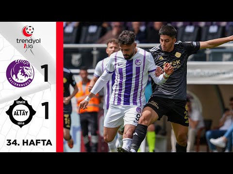 Ankara Keçiörengücü (1-1) Altay - Highlights/Özet | Trendyol 1. Lig - 2023/24